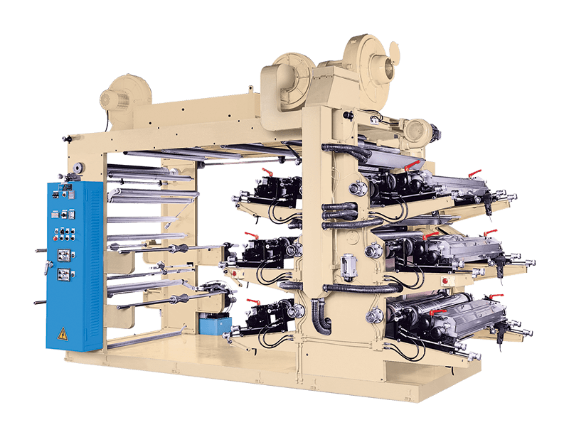 6 Colors Flexo Printing Machine (High Speed Type) | CHYI YANG